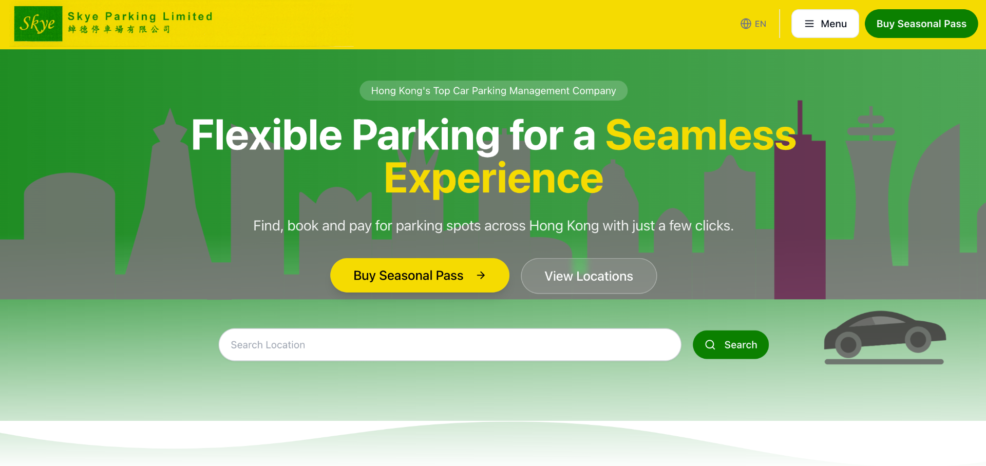 Skye Parking - Car Parking Management in Hong Kong